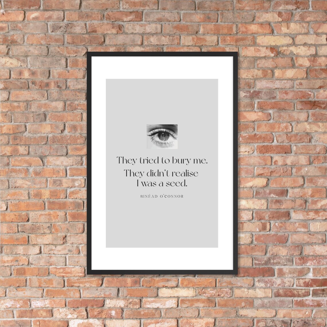 Sinead Quote Poster,digital Art Quote,wall Art,digital Download,digital ...