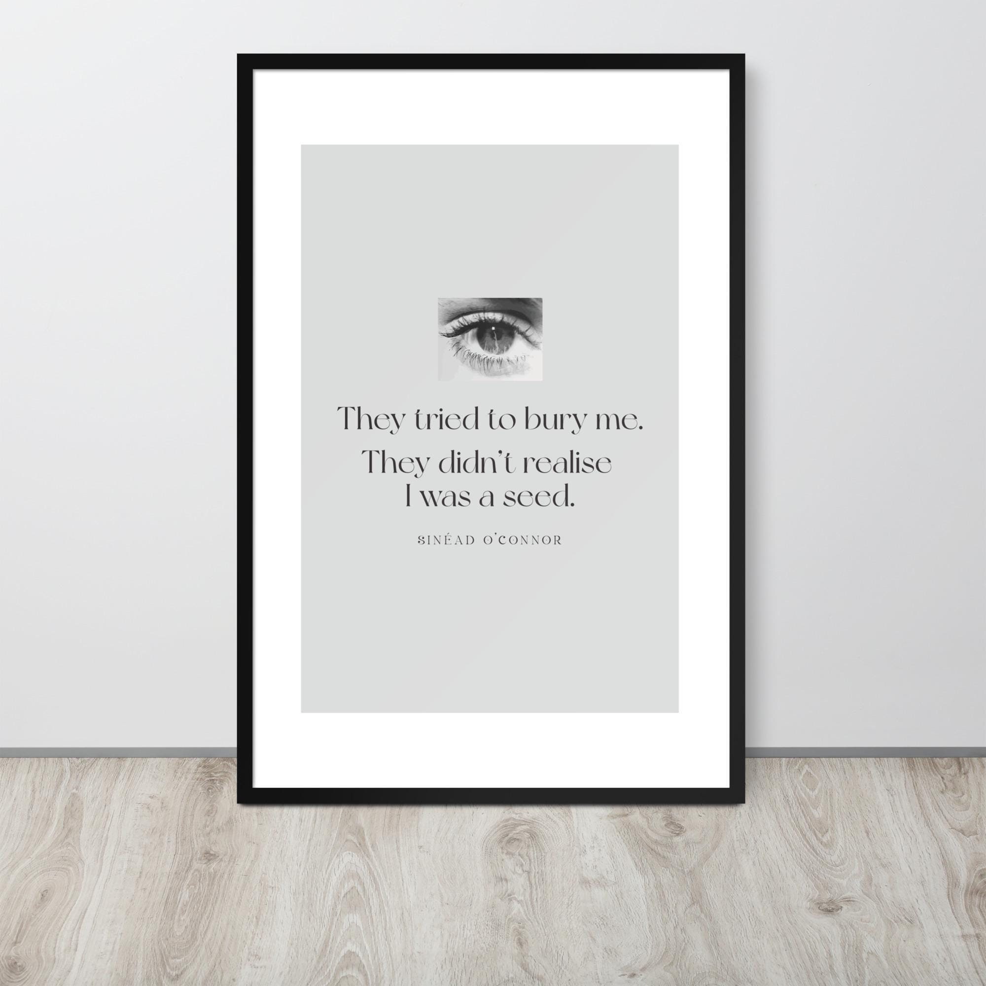 Sinead Quote Poster,digital Art Quote,wall Art,digital Download,digital ...
