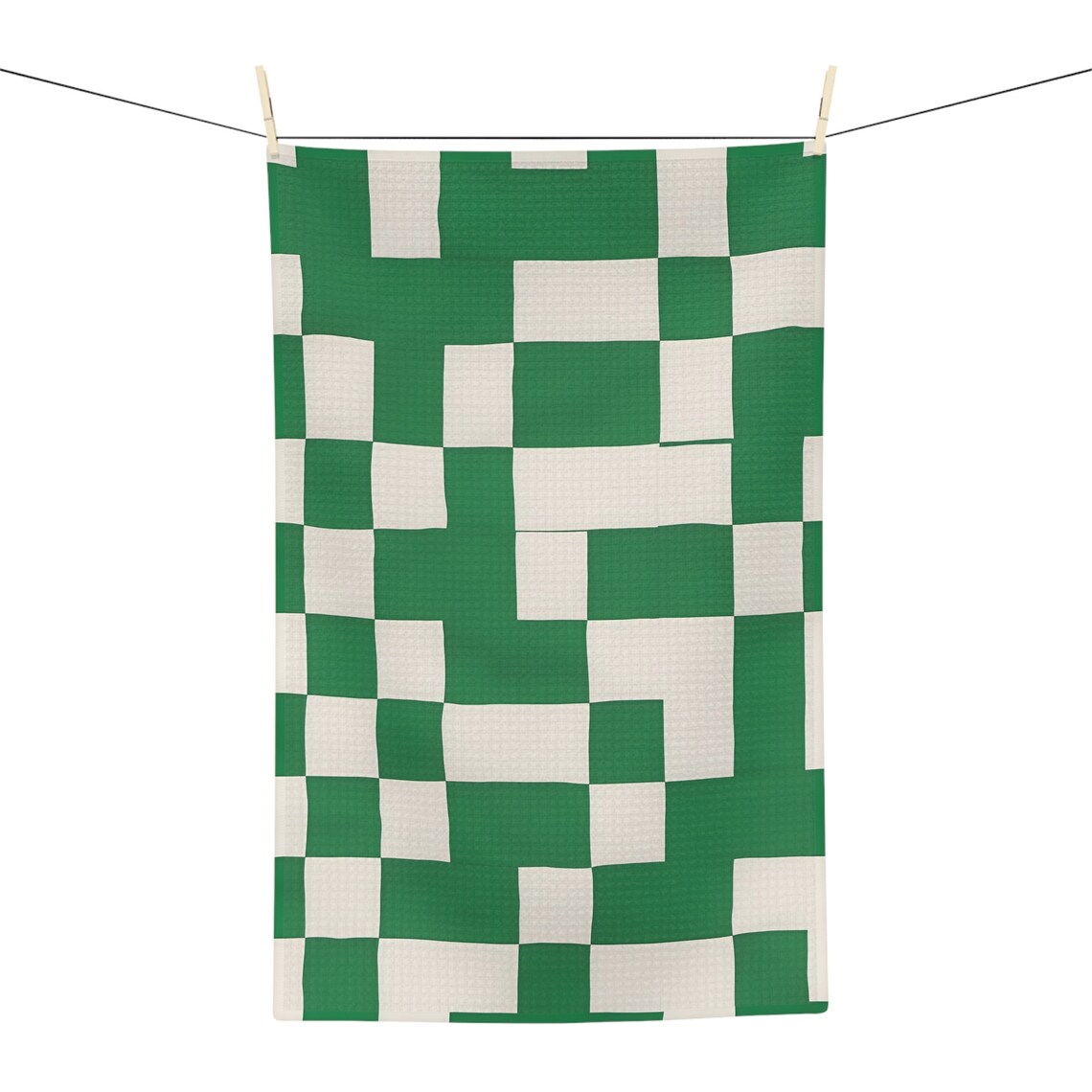 Checkered Tea Towel - Etsy