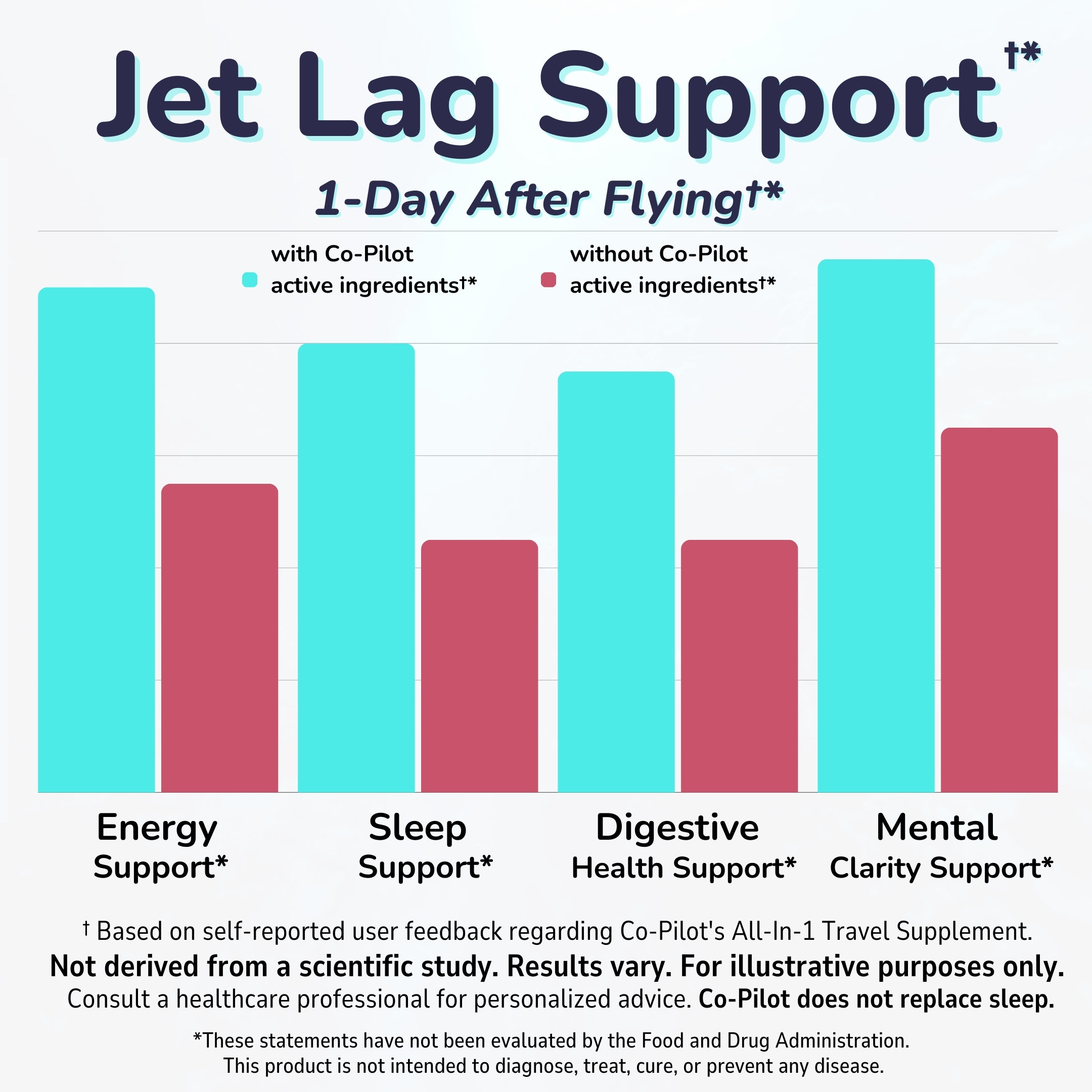 Co-pilot All-in-1 Travel Supplement | Vitamin D3 Supplement | Immune ...