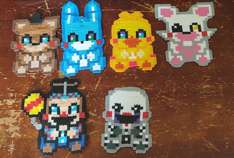 FNAF Perler Beads: Crafting the Animatronic Nightmare