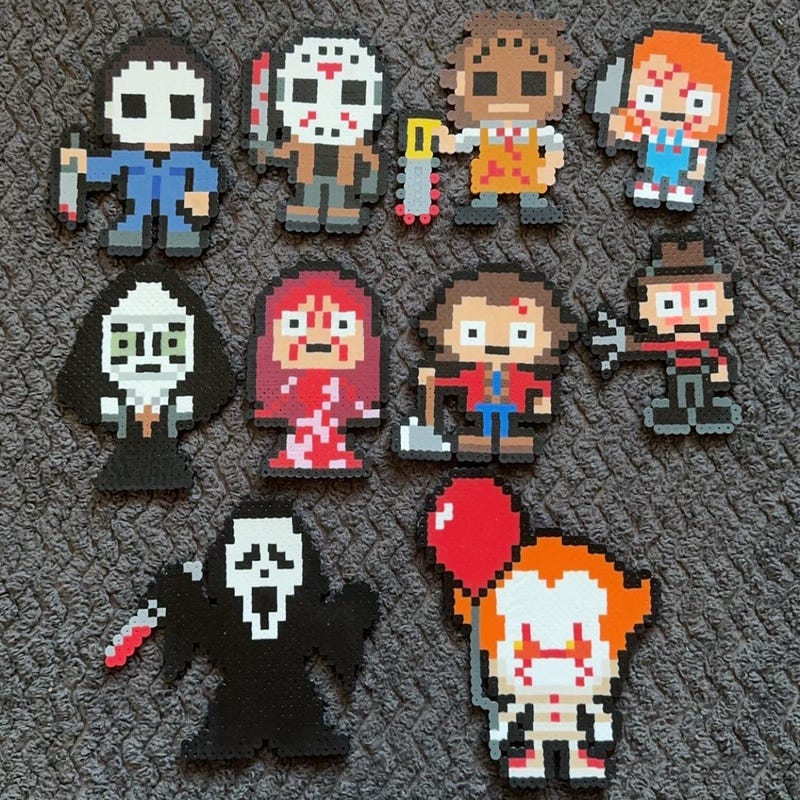 Halloween Perler - Etsy
