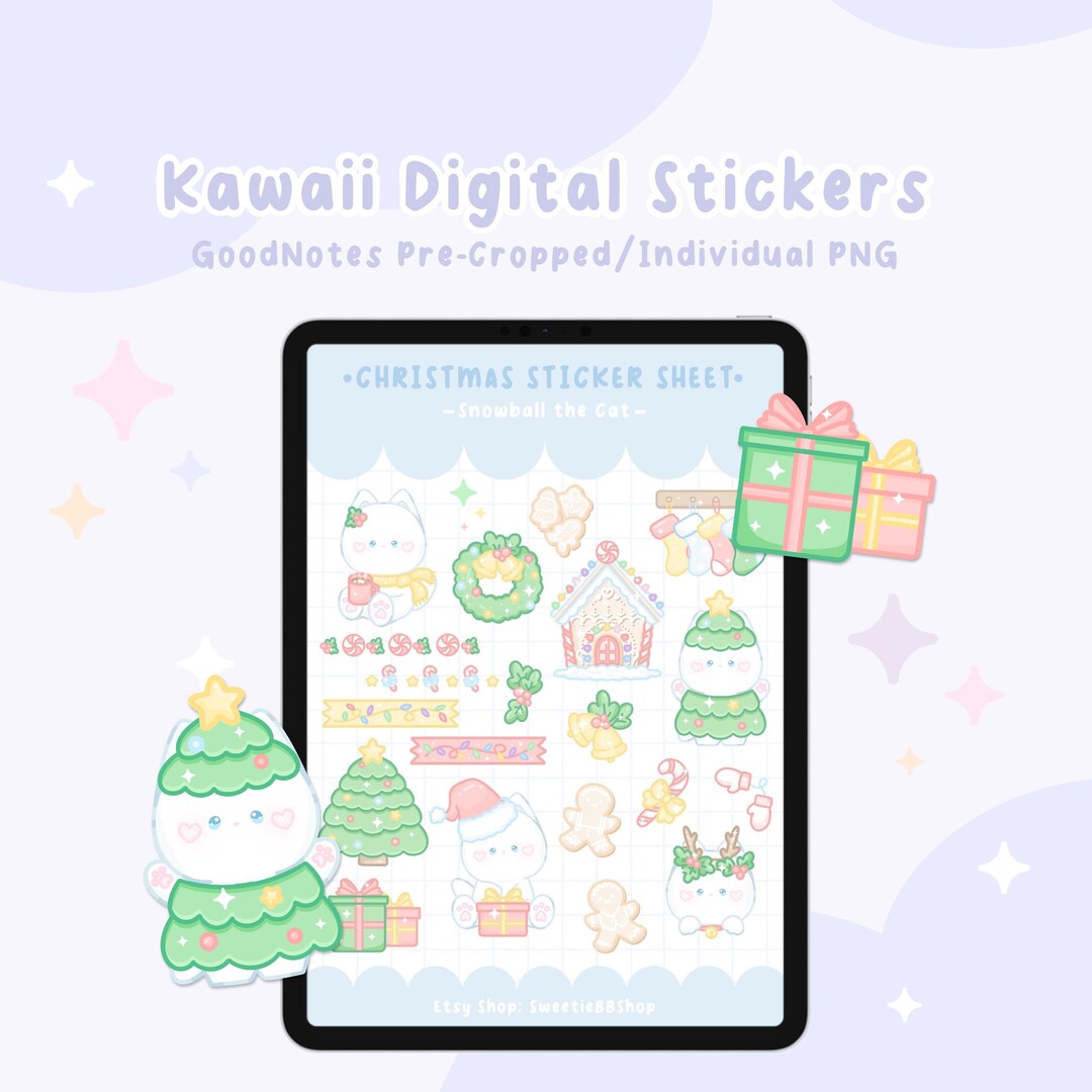 Planner Stickers, Cute Planner Stickers, Kawaii Planner Stickers ...
