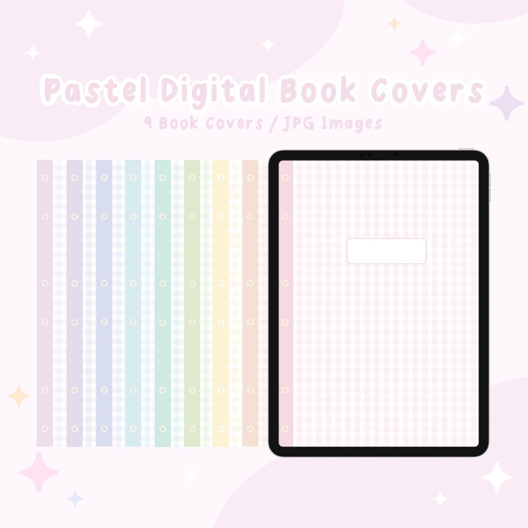 Digital Notebook Covers, Goodnotes Notebook Covers, Notebook Cover ...