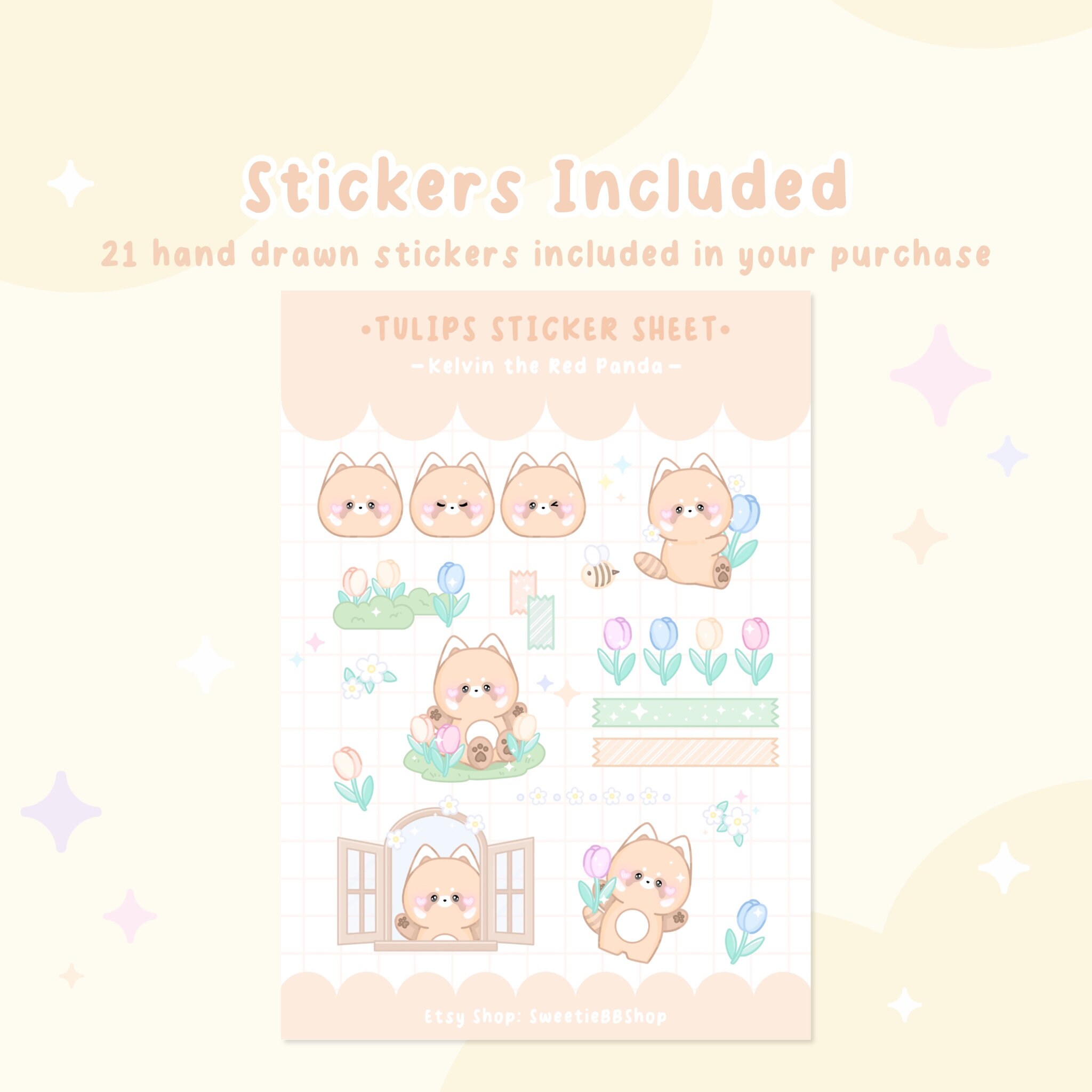 Cute Digital Stickers Digital Stickers PNG Stickers - Etsy