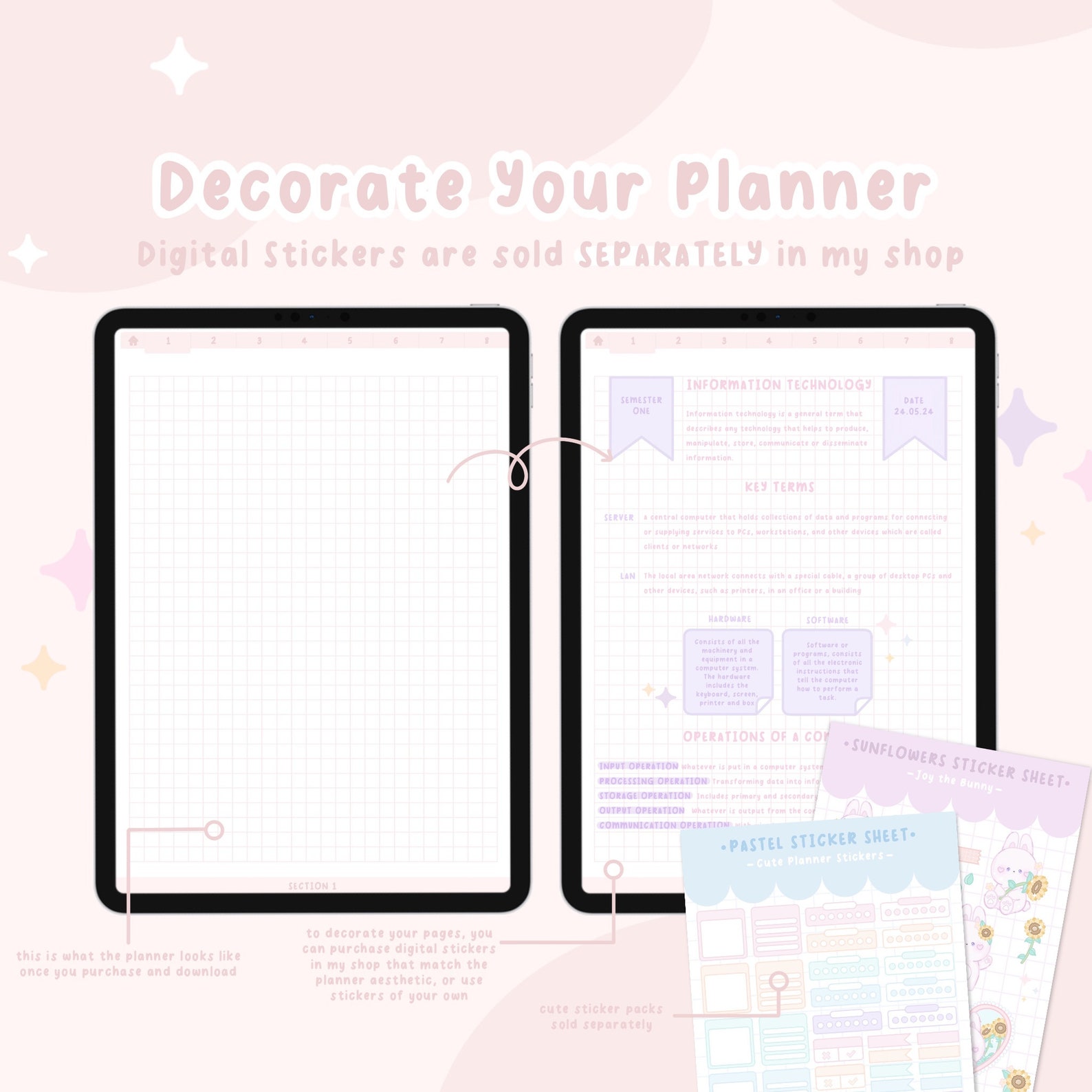 Digital Notebook, Grid Paper, Grid Notebook, Maths Notebook, School ...