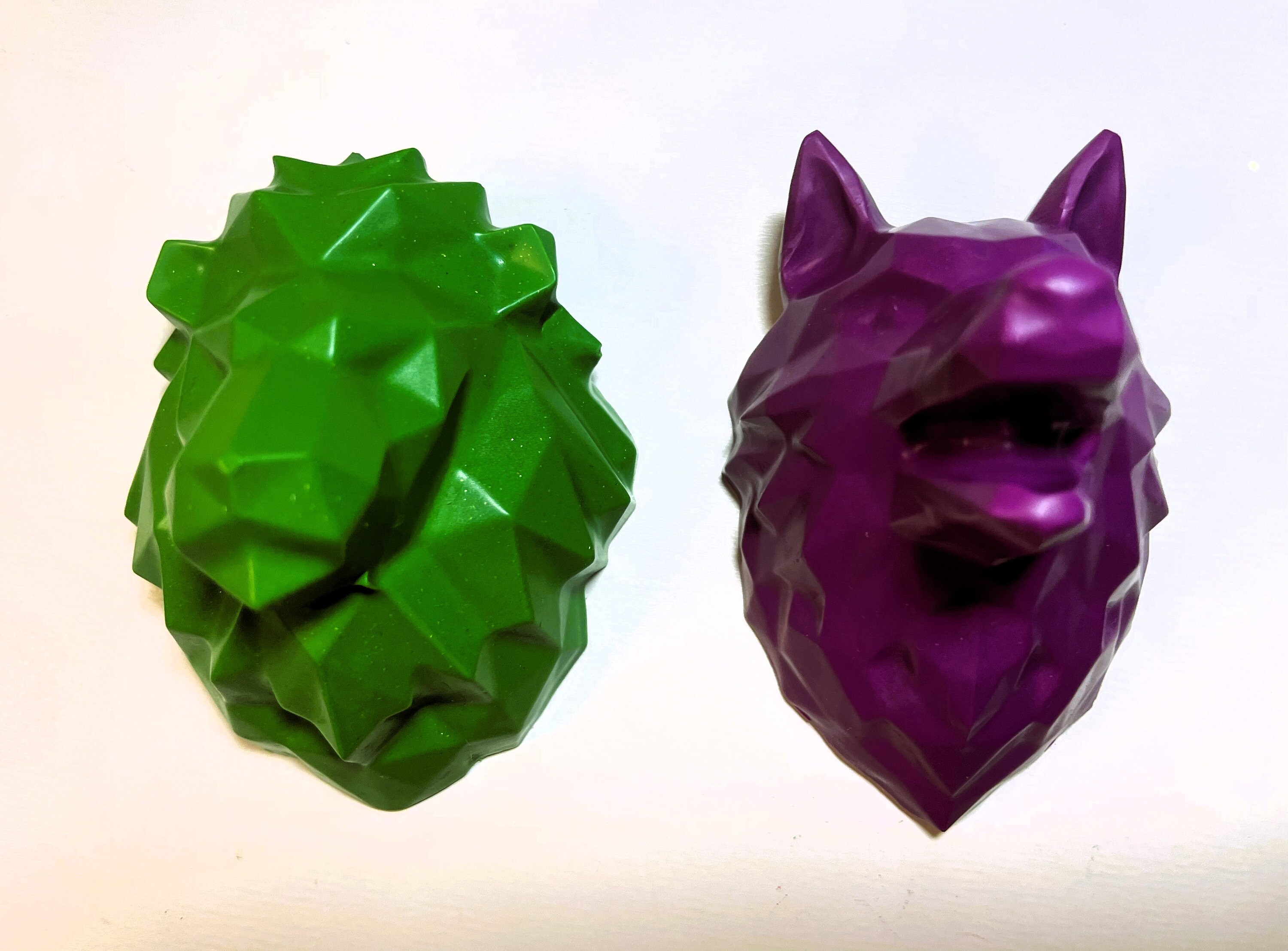 Wolf and Lion Crayon Set Series 2 - Etsy