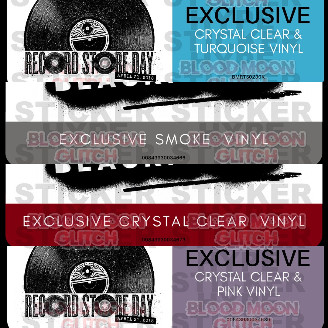 Taylor Swift RSD european Vinyl Hype Sticker PROOF - Etsy