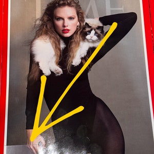 Taylor Swift TIME Magazine Barcode Cover Stickers - Etsy