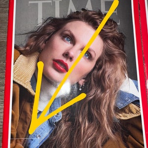 Taylor Swift TIME Magazine Barcode Cover Stickers - Etsy