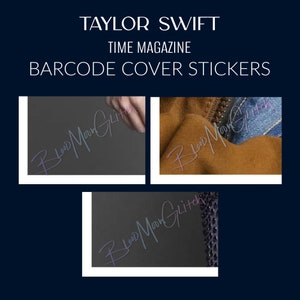 Taylor Swift TIME Magazine Barcode Cover Stickers - Etsy