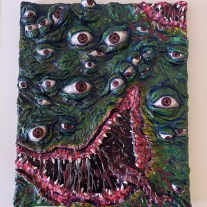 Monster Face ~ Gore Core - Horror Inspired Artwork - Monster Face ...