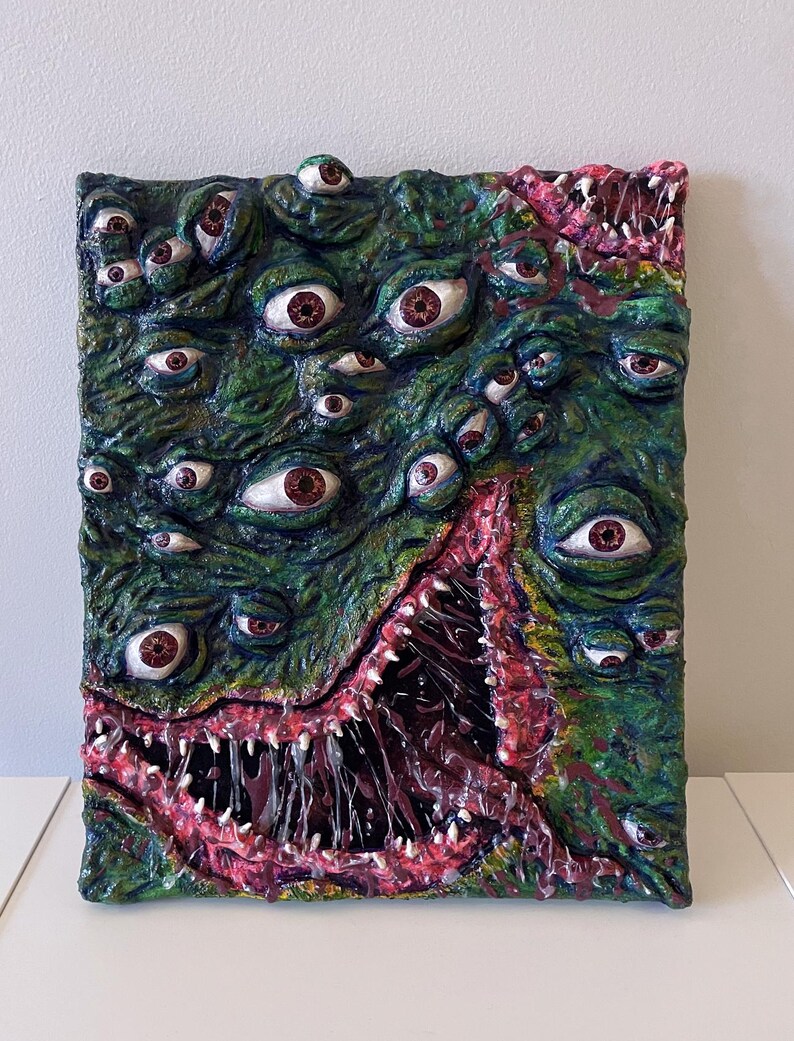 Monster Face ~ Gore Core - Horror Inspired Artwork - Monster Face ...