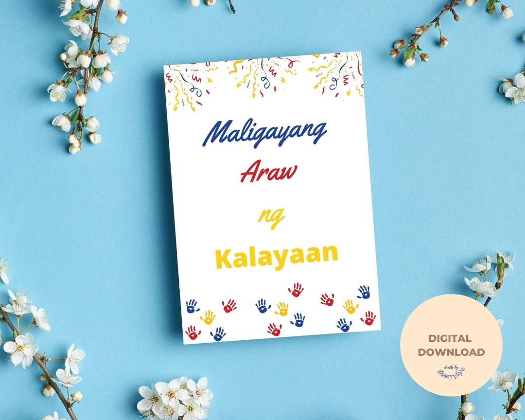 Happy Independence Day Philippines! | Kalayaan Card | June 12 ...