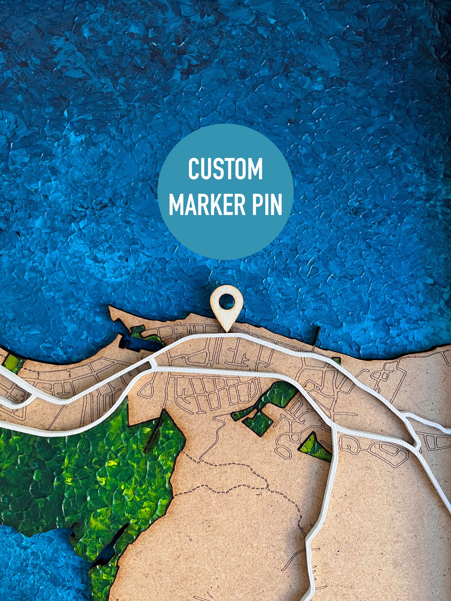 The Netherlands 3D Multilayer Map Laser Cut Map With Individually Hand ...