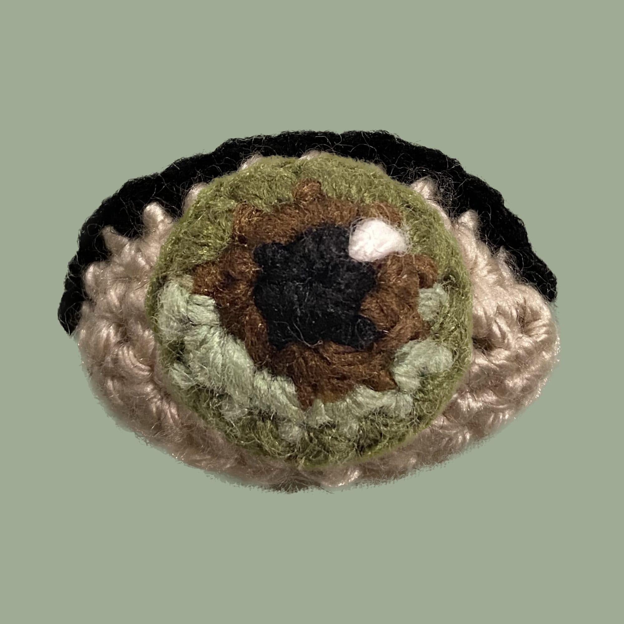 Crochet Eye Pattern, Eyeball Applique, Amigurumi Eyes, Easy Crochet ...