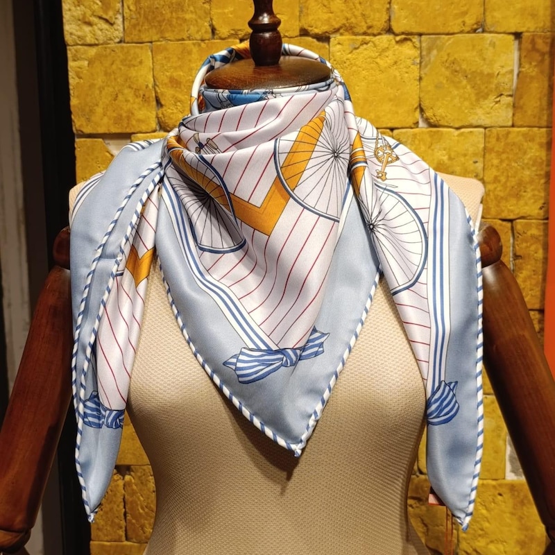 Handmade Silk Scarf - Etsy
