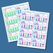 Incentive Punch Card for Kids Chore Chart Punch Card Childrens Reward ...