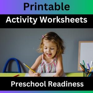 Printable Activity Worksheets for Preschoolers Handwriting Practice ...