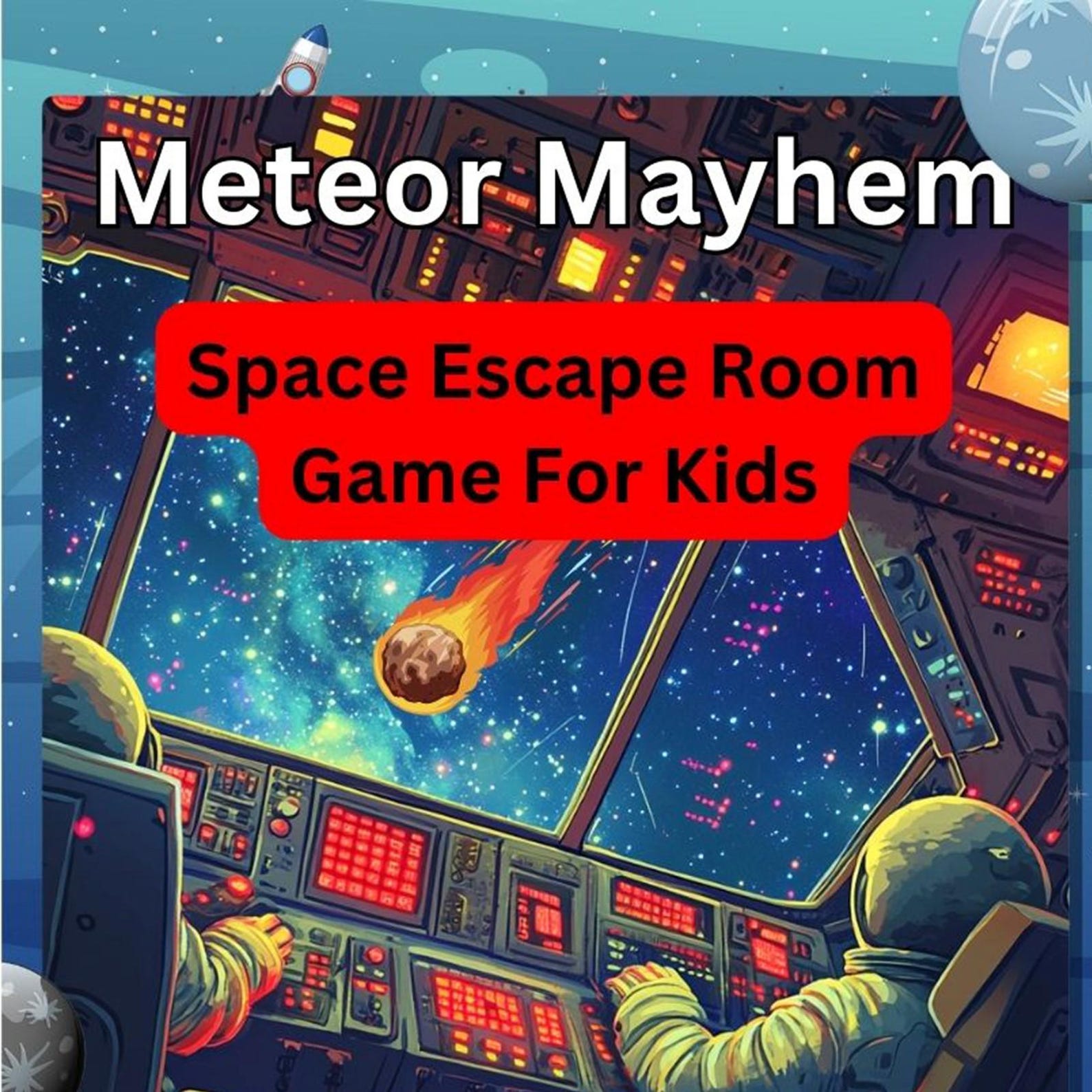 Space Themed Escape Room Game for Kids | Party Games for Kids | Puzzle ...