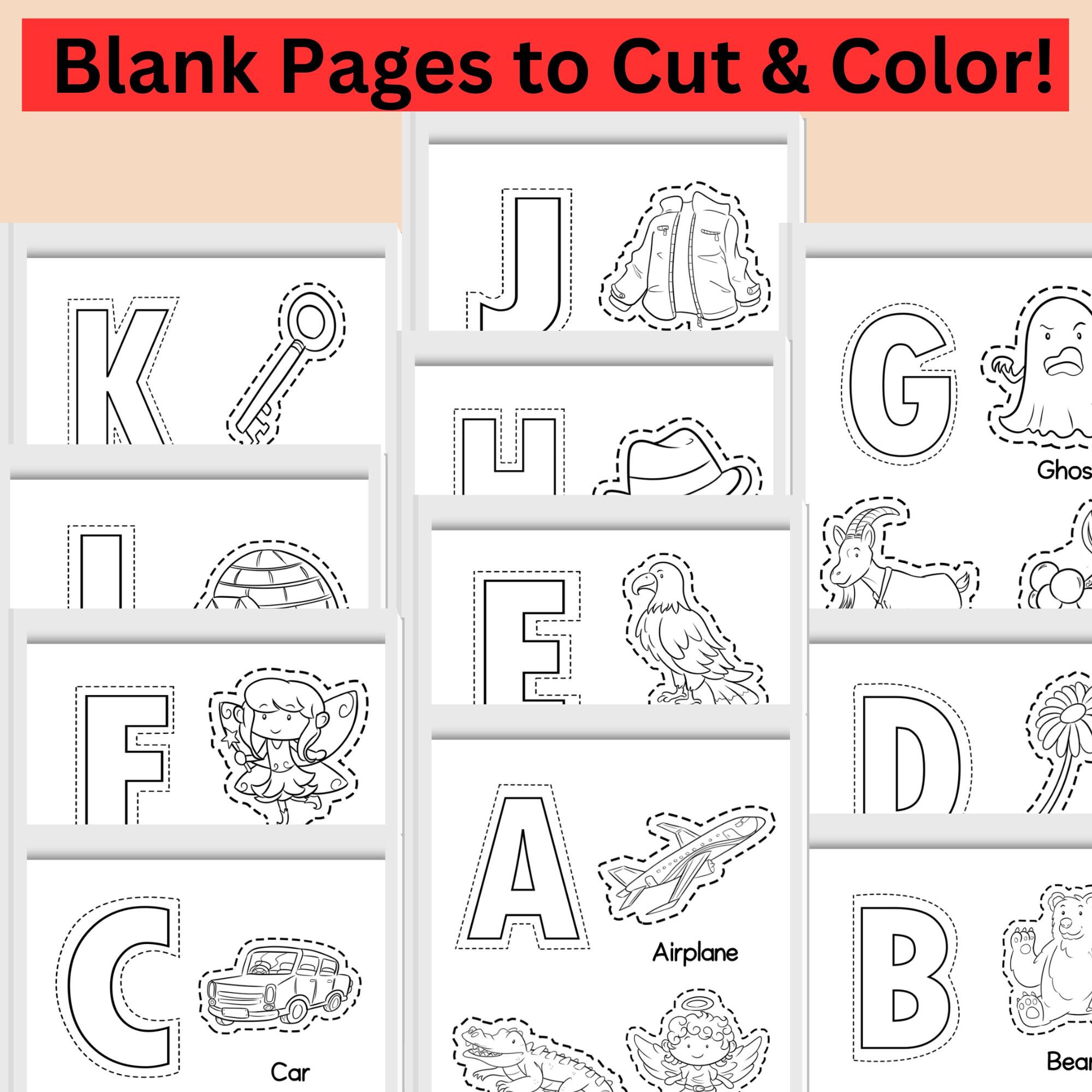 Printable Scissor Skills Kids Cutting Activity Childrens - Etsy