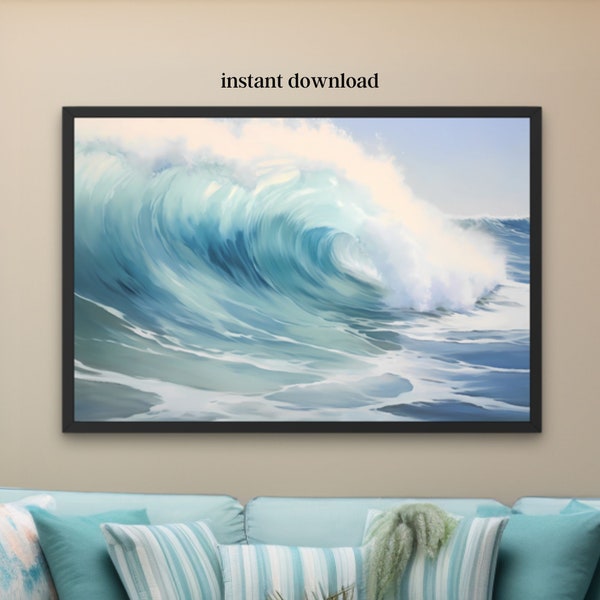 Wave Wall Art - Etsy