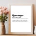 Queenager Printable, Kitsch Kitchen, Dictionary Definition, Funny Wall ...