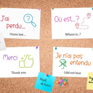 15 French Classroom Phrases, Printable Posters, Digital Download ...