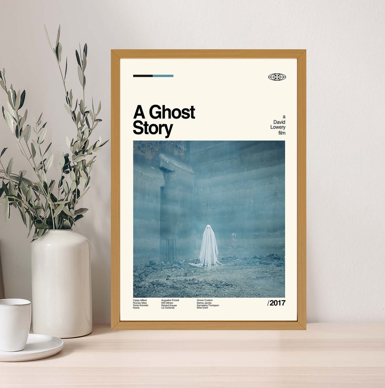 A Ghost Story Movie Poster, A Ghost Story Print, Retro Movie Poster ...