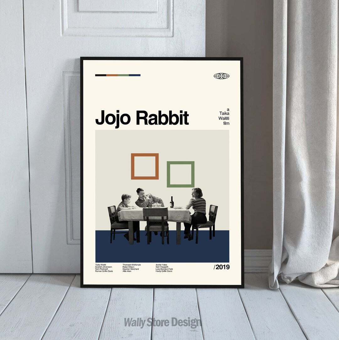 Jojo Rabbit Movie Poster Jojo Rabbit Print Wall Art - Etsy