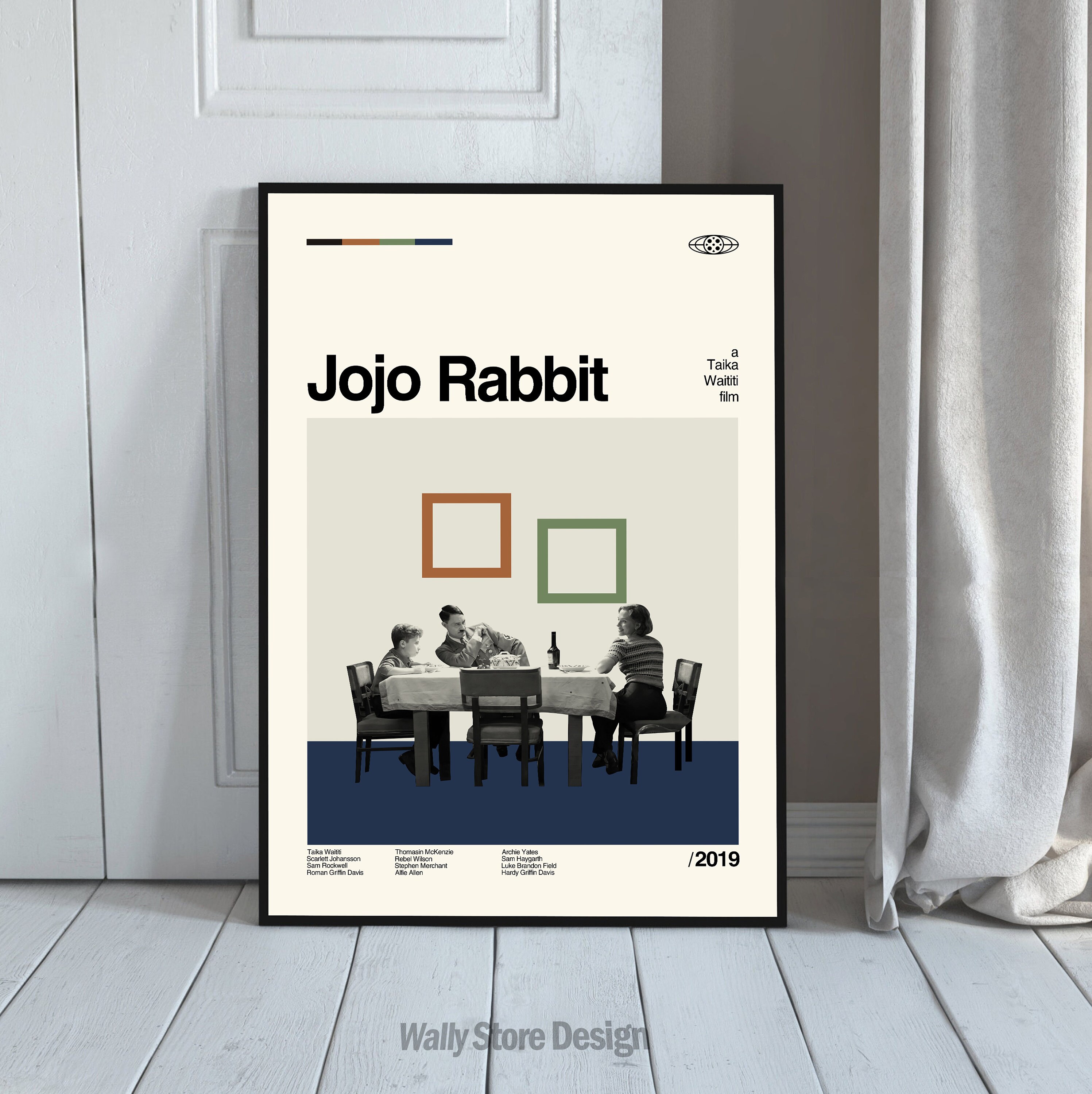 Jojo Rabbit Movie Poster Jojo Rabbit Print Wall Art - Etsy