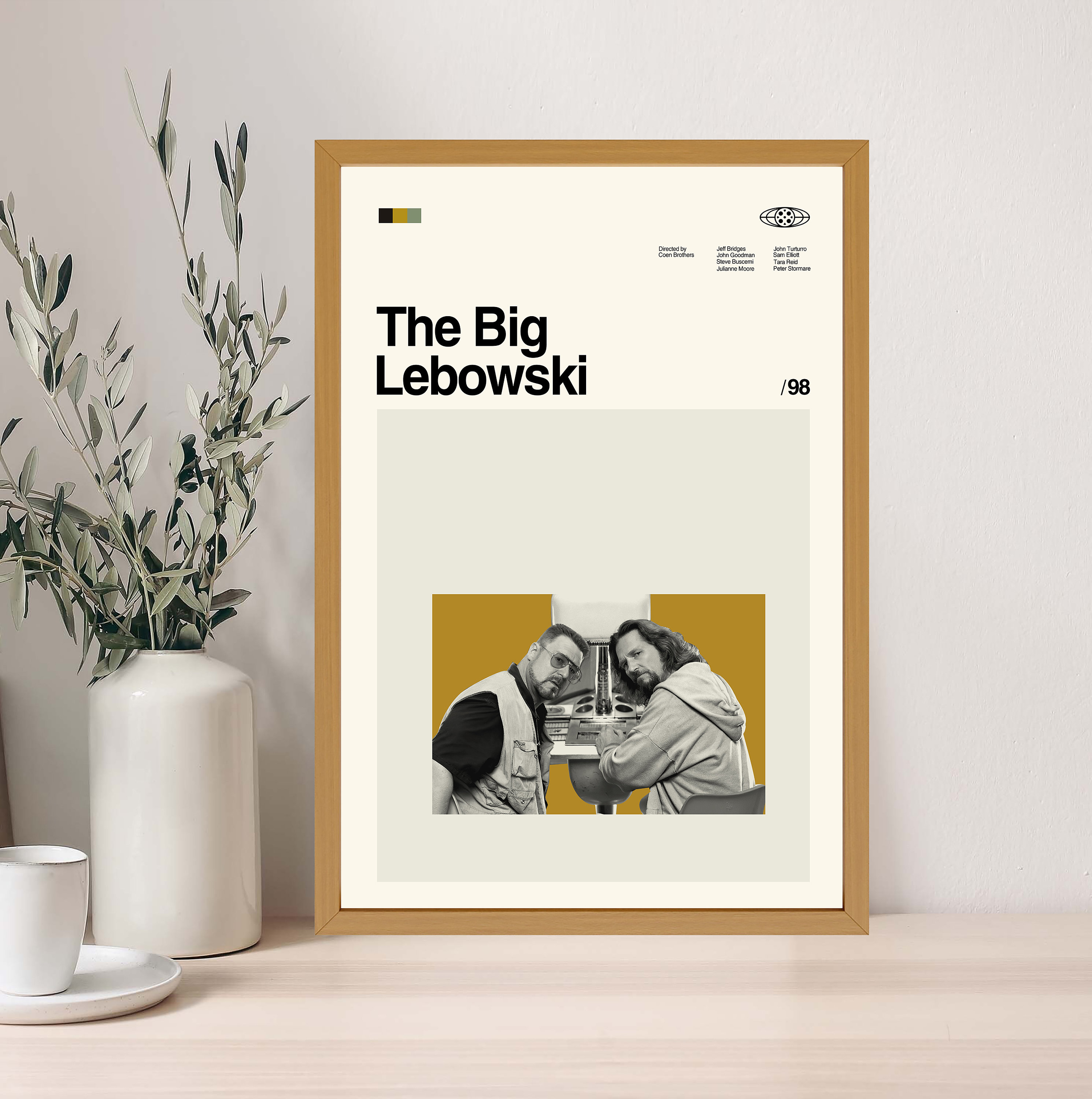 The Big Lebowski Movie Poster, the Big Lebowski Print, Minimalist ...