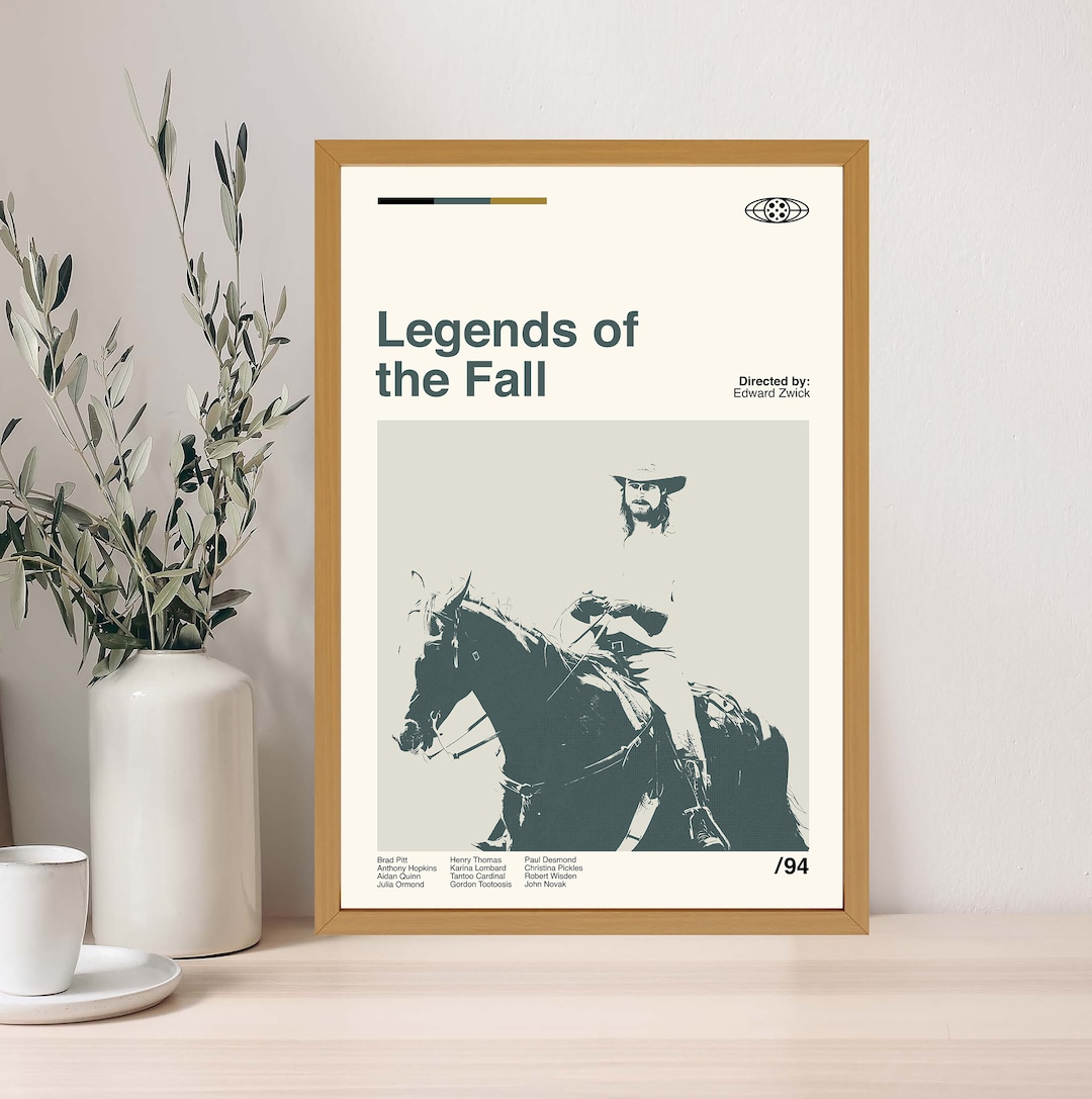 Legends of the Fall Poster, Edward Zwick Poster, Movie Poster, Classic ...