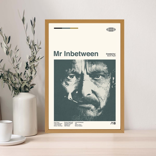 Mr Inbetween Poster - Etsy