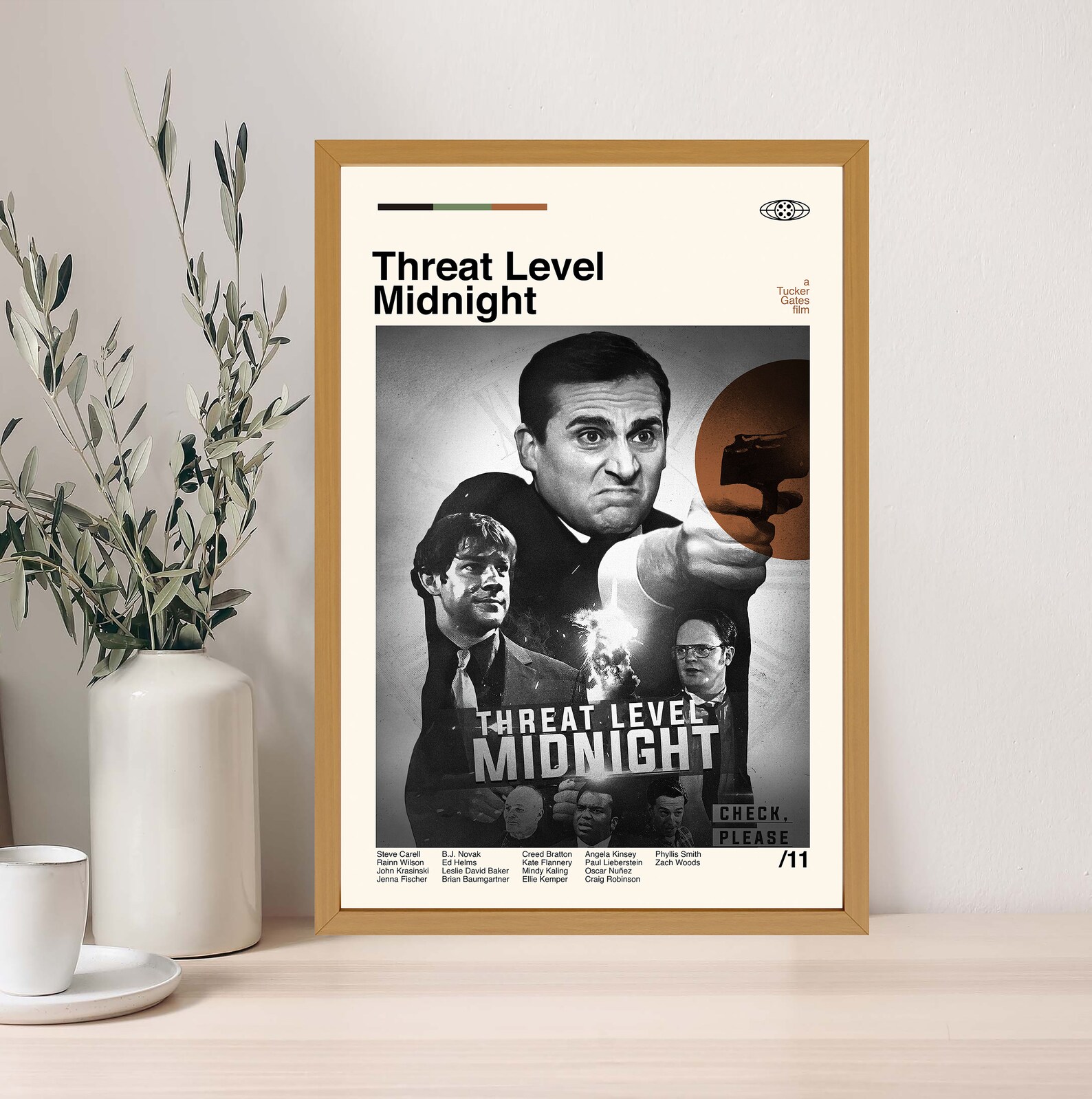 Threat Level Midnight Movie Poster Threat Level Midnight - Etsy