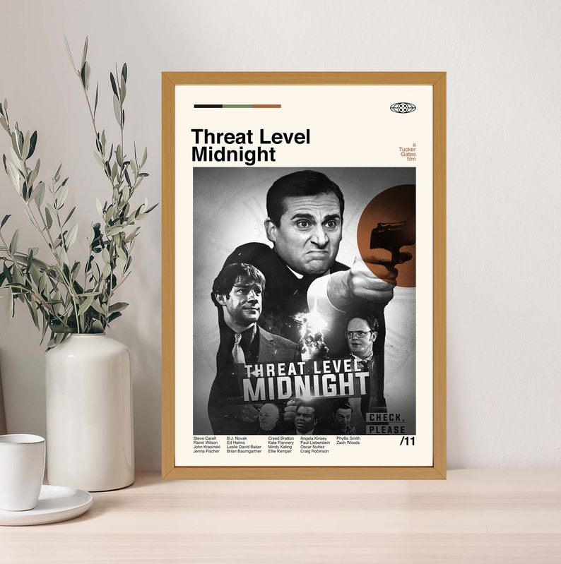 Threat Level Midnight Movie Poster Threat Level Midnight - Etsy