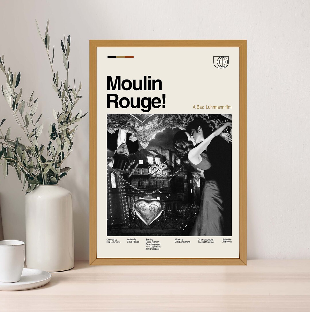Moulin Rouge Poster, Moulin Rouge Print, Custom Poster, Vintage ...