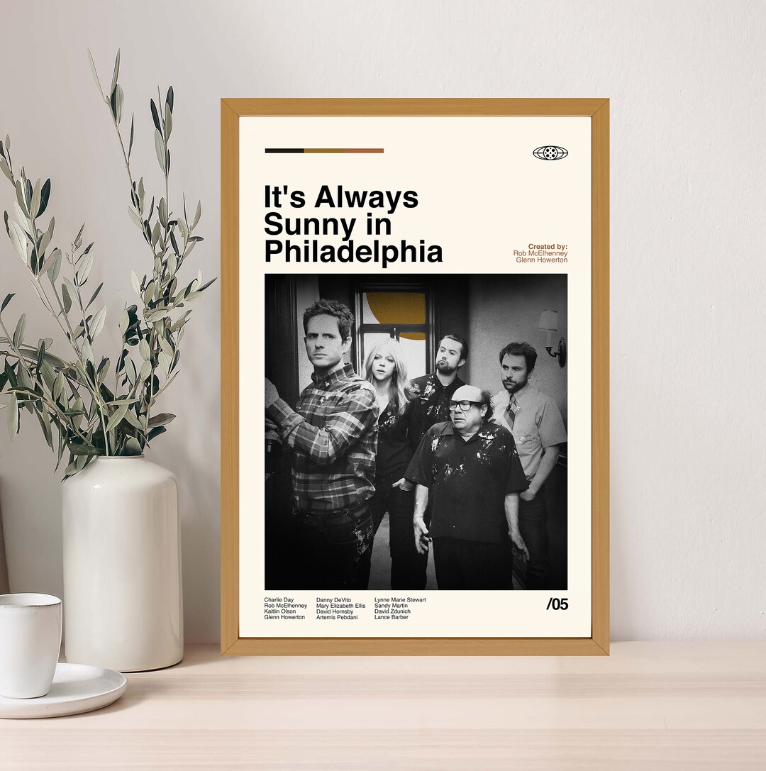 It's Always Sunny in Philadelphia Poster It's Always - Etsy