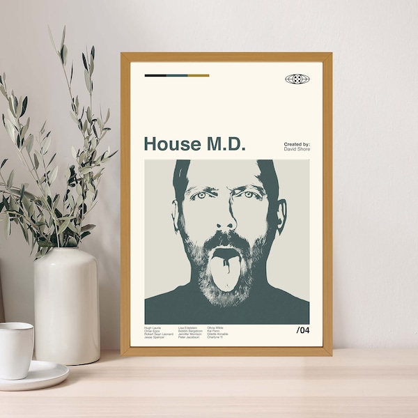 House Md Poster - Etsy