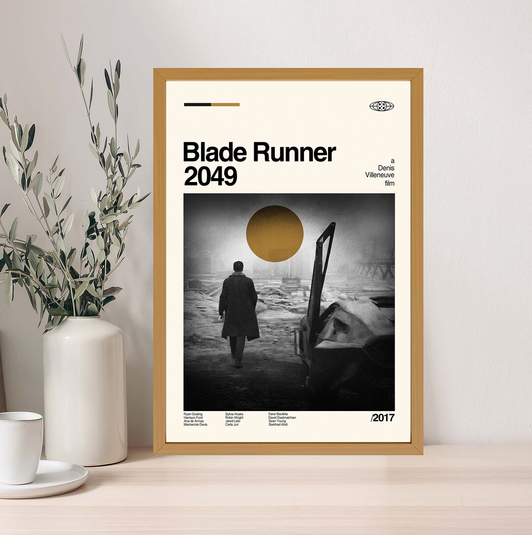 Blade Runner Poster, Blade Runner Print, Movie Poster, Minimalist ...