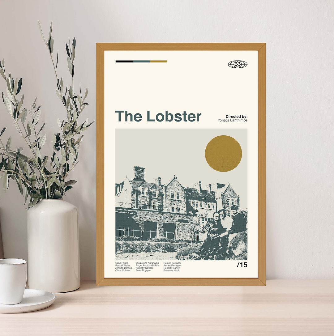 The Lobster Poster the Lobster Print the Lobster Retro - Etsy