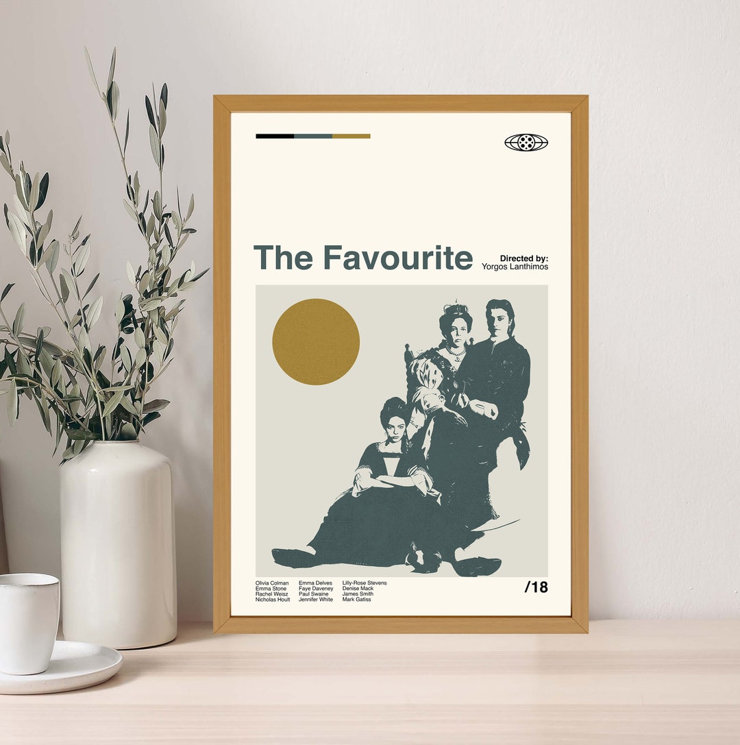 The Favourite Poster, the Favourite Print, Retro Modern, Minimalist Art ...