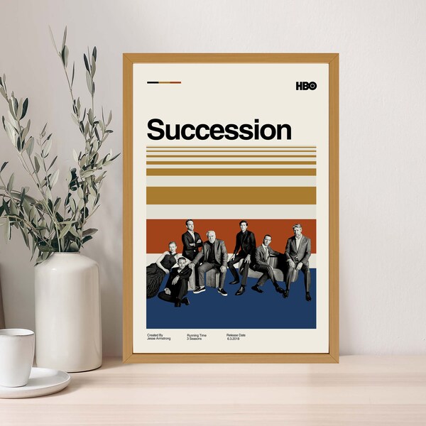 Succession Poster - Etsy