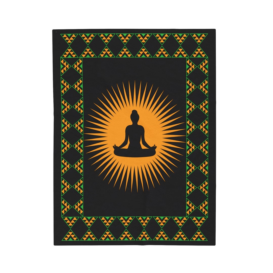Namaste USA Meditation Vibes Elevate Your Bedroom - Etsy