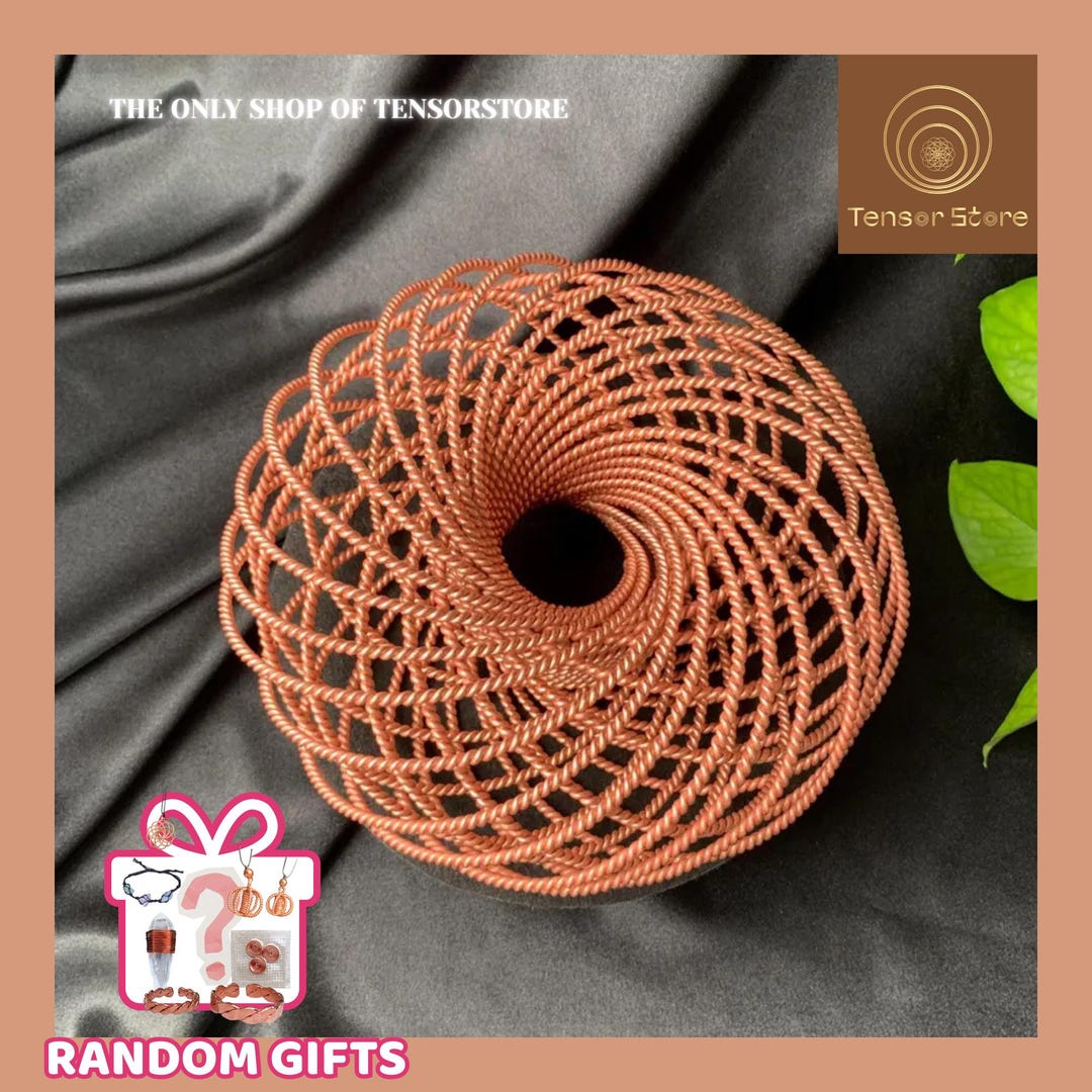 432mhz Copper Tensor Torus: Sacred Geometry Energy Tool - Etsy