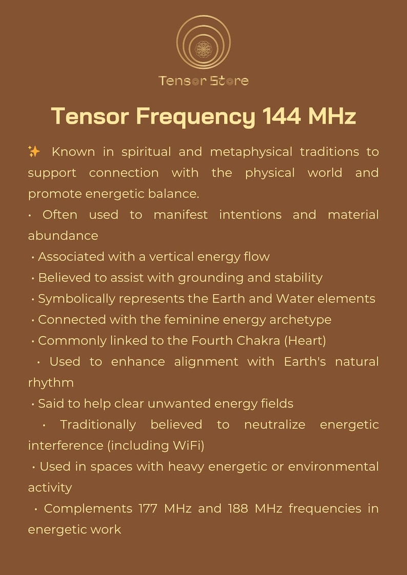 Handcrafted Copper Tensor Harmonizer: Sacred Geometry Energy Tool ...