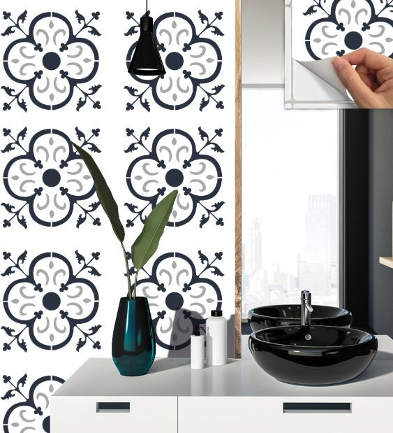 Vintage PVC Floor Tiles, Self Adhesive PVC Flooring, Peel and Stick ...