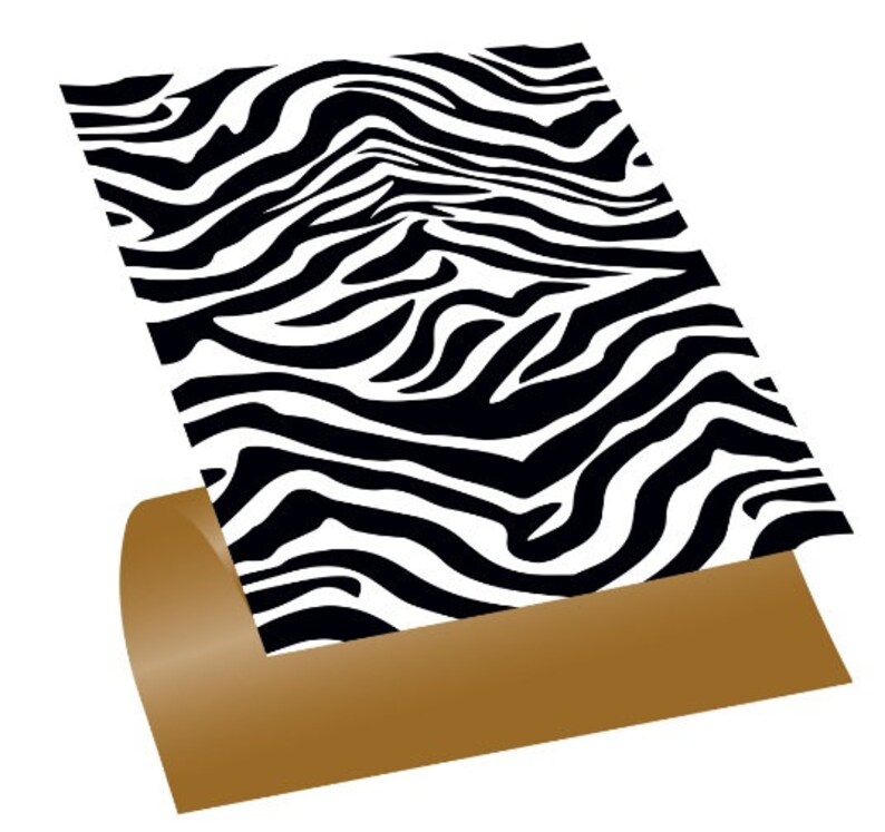 Zebra Print Vinyl Tiles, PVC Floor Tiles, Black White Tile Stickers ...