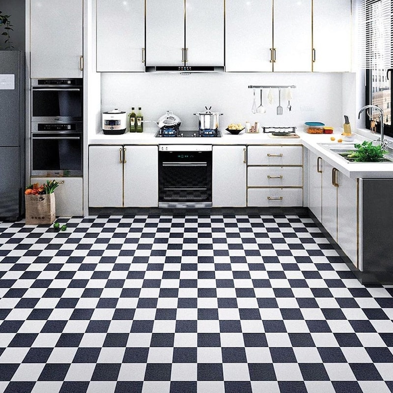 Checkerboard Floor Stickers - Etsy