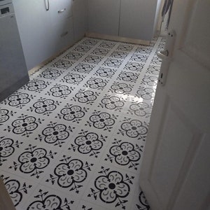 Vintage PVC Floor Tiles, Self Adhesive PVC Flooring, Peel and Stick ...